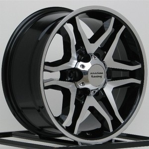 17 Inch Black Wheels Rims Chevy Silverado Tahoe GM GMC Sierra Yukon ...