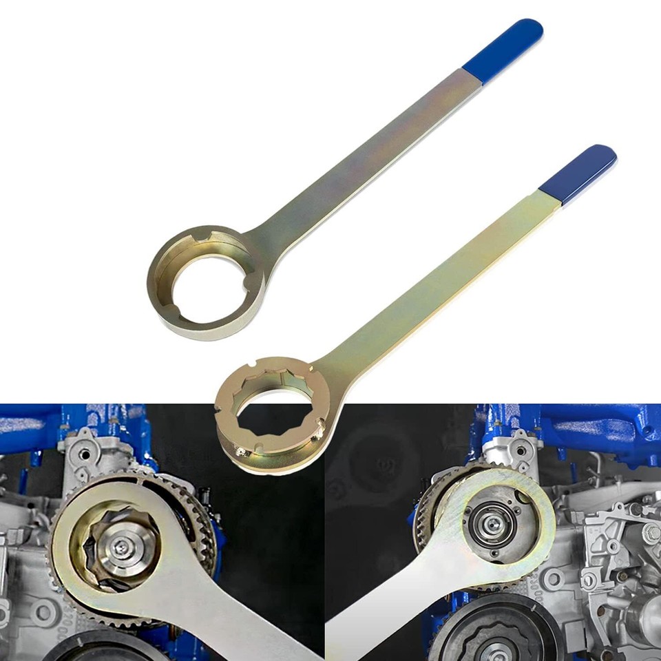 Intake/Exhaust Cam Sprocket Tool Wrench Holder Tool Kit for Subaru AVCS ...