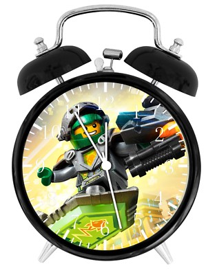 Lego Ninja Ninjago Alarm Desk Clock Home or Office Decor F25 Nice Gift ...