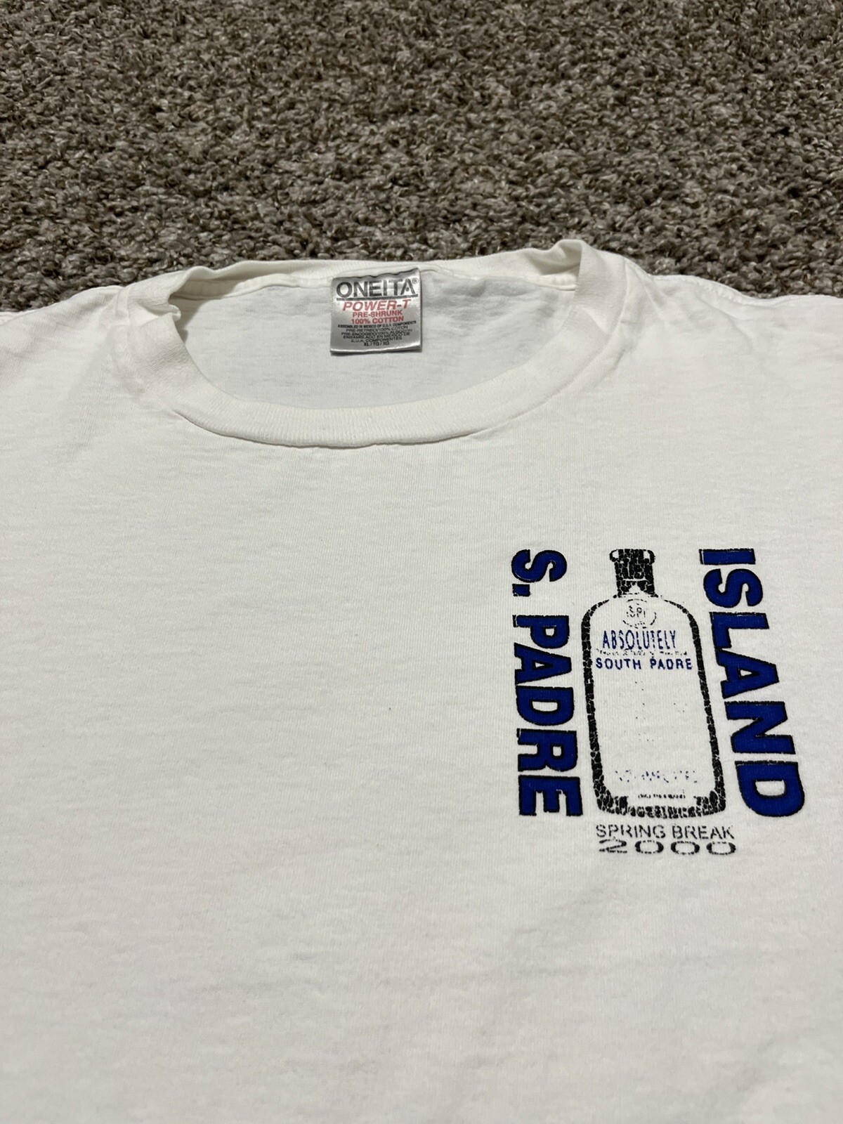Vintage 2000s Spring Break S. Padre Island Absolute v… - Gem