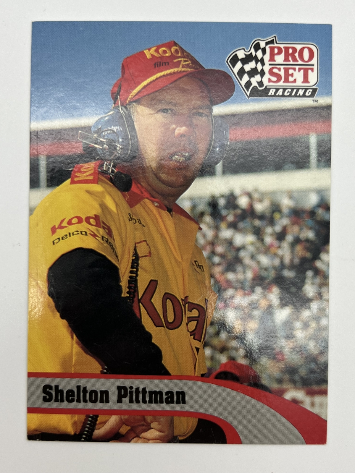 Shelton Pittman #221 - Pro Set Racing Card - 1992 Pro Set Winston Cup ...