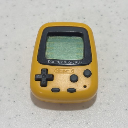 Nintendo Pocket Pikachu 1998 Pokemon Pedometer Virtual pet Used Tested ...