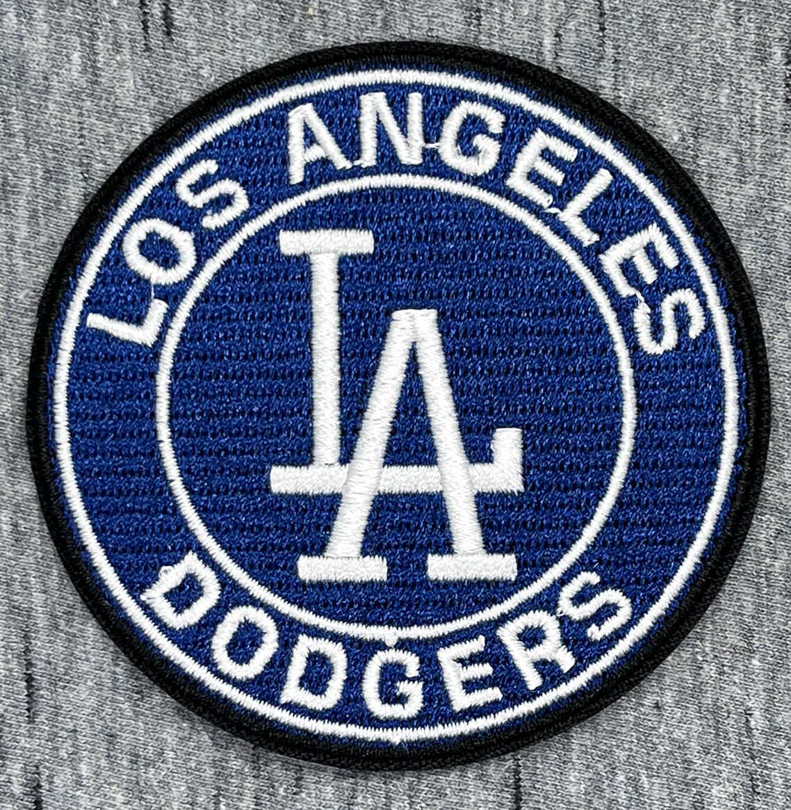 LOS ANGELES DODGERS EMBROIDERED IRON ON PATCH 3” DIAMETER FREE SHIPPING | eBay