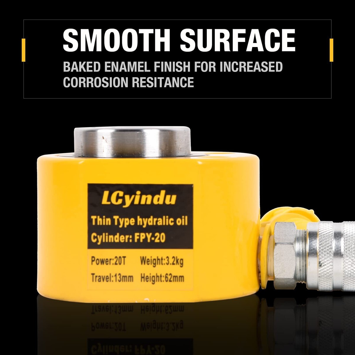 Multi-acting Hydraulic Tools 20 Ton Hydraulic Cylinder Jack - Low ...