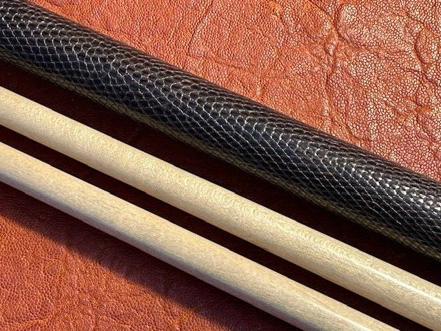 Kenny Murrell Custom Pool Cue. Lizard Wrap. | eBay