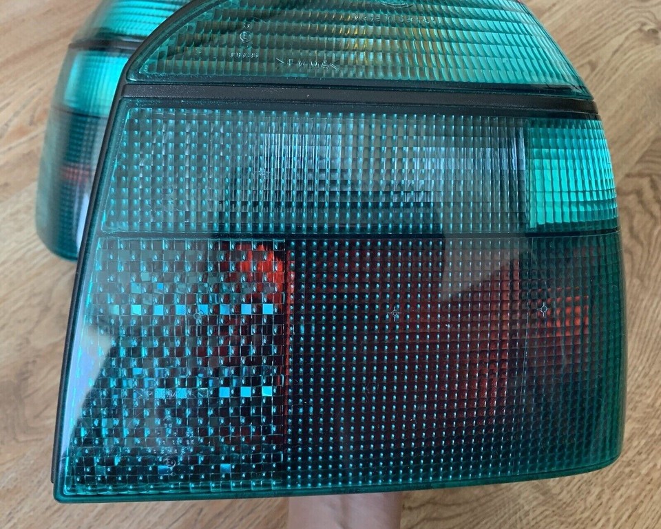 VW Golf MK3 GTI Tail Light Tail Lamp Rear HELLA Magic Color Green Left ...