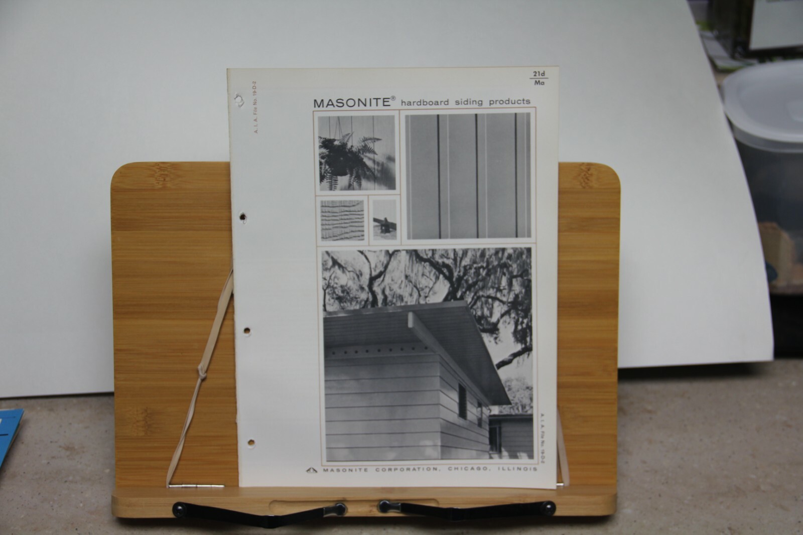 Masonite Corp Chicago IL Hardboard Siding products MCM Brochure Catalog ...