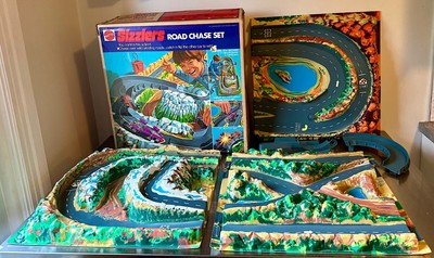 Vintage Mattel Hot Wheels 'Sizzlers -Road Chase Set' - Original Box ...