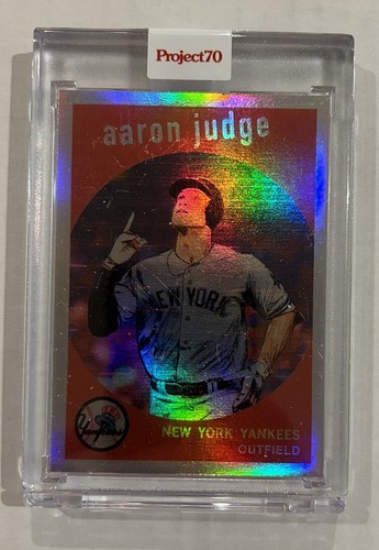 2021 Project 70 Aaron Judge #730 by Matt McCormick Rainbow Foil /70 | eBay