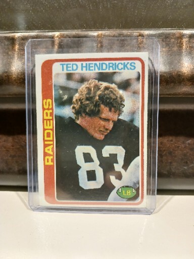 Ted Hendricks 1978 Topps #68 Football Card Oakland Raiders LB | eBay