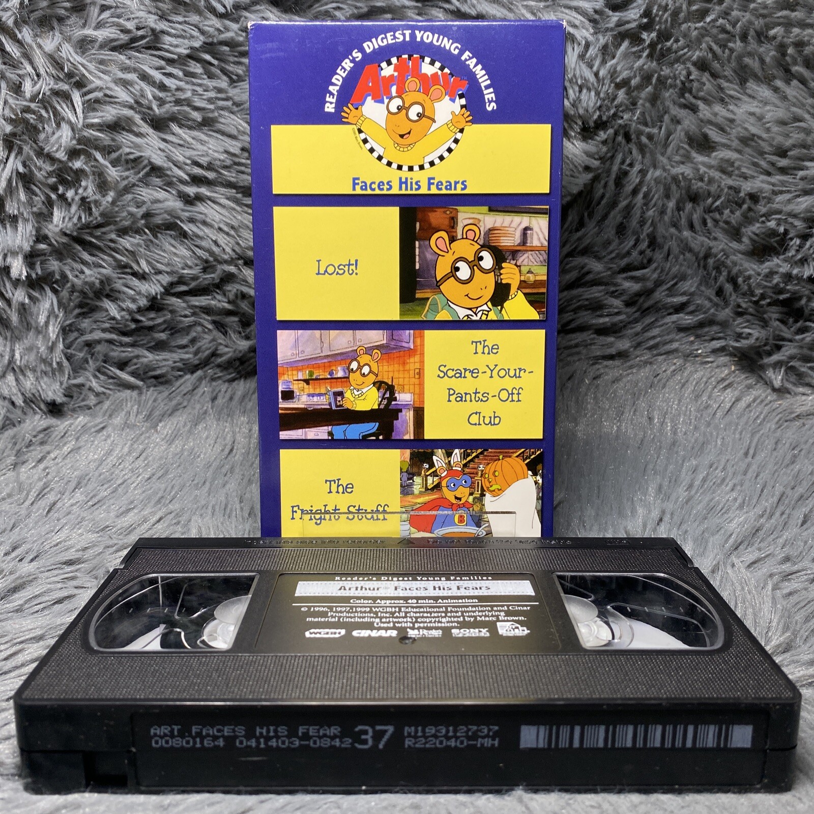 Arthur Faces His Fears VHS 2003 Reader’s Digest Young Families 4 Shows ...