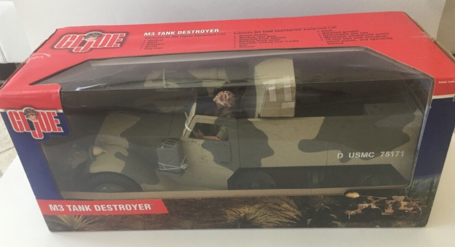 GI Joe Hasbro 1:6 Scale WWII M3 Tank Destroyer with Driver | eBay