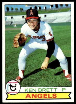 1979 Topps Ken Brett California Angels #557 | eBay