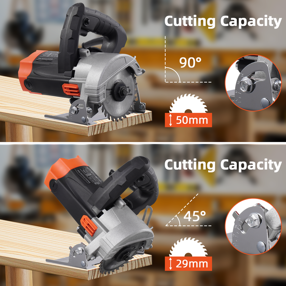 Electric Circular Saw Hand powerful Circular Saw Multi-Purpose Cutting ...