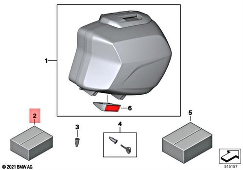 Genuine BMW K29 K40 K43 K49 K53 K54 K71 K73 0B13 Fastening Set ...