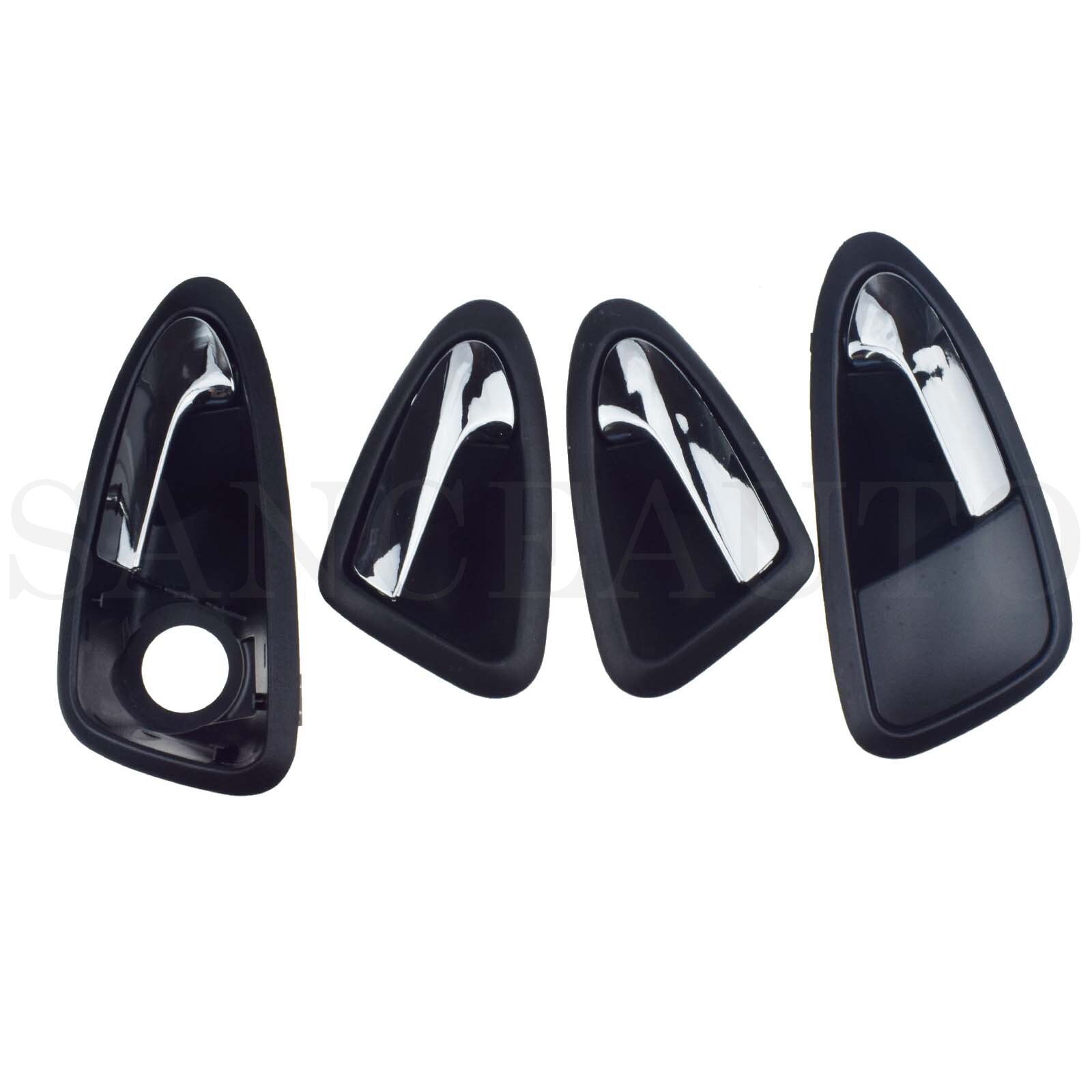 Chrome Front Rear LH RH Inside Door Handle for Seat Ibiza 2009-2017 ...