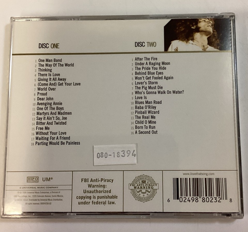 ROGER DALTREY Gold - CD - Original Recording Remastered -pre Owned NM Condition 602498802328 | eBay