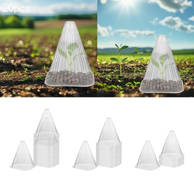 Garden Plant Cloches Plants Protective Cover for Vegetables Indoor ...