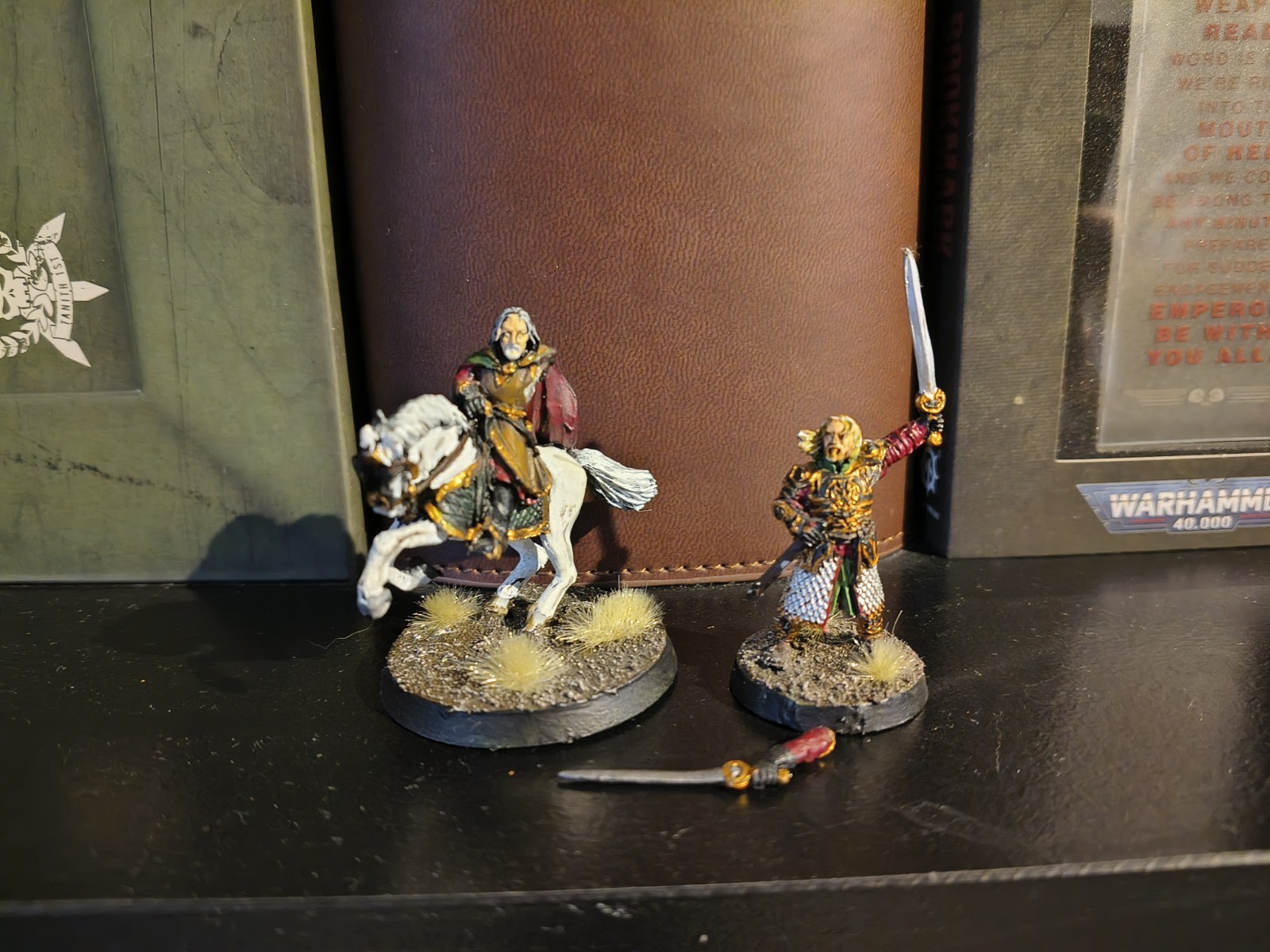 Warhammer Middle Earth Strategy Battle Game Mesbg Rohan Theoden Metal ...