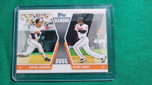 Reggie Jackson / Adam Jones 2011 Topps Diamond Duos #DD-JJ Baltimore ...