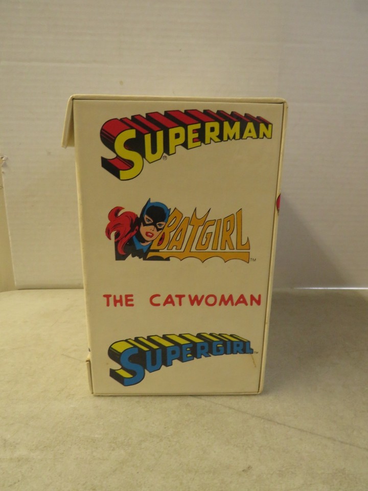 1976 DC Comics Super Heroes Superman Batman Supercase Record Carry Case ...