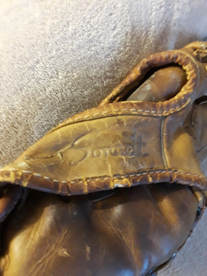 Tony Taylor MLB Glove Sonnett 4 Finger Deep Scoop Tigers Phillie Cubs ...