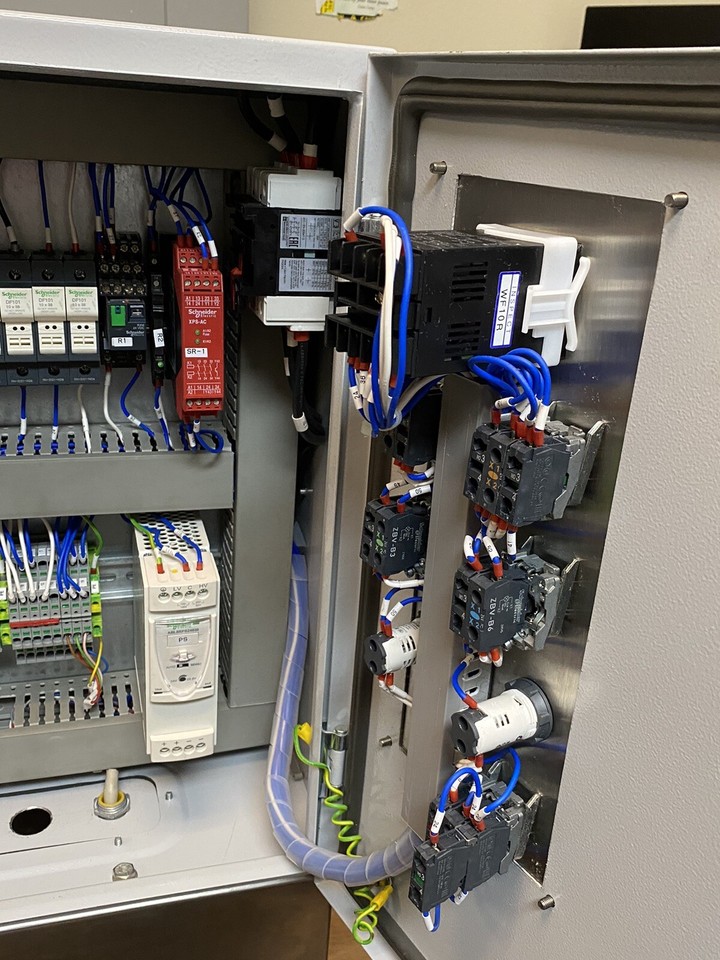 Electrical Control Panel with Disconnect, Counter/Timer, Power Supply ...