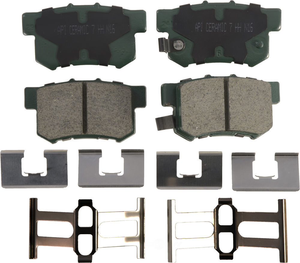 Disc Brake Pad Set-PCT Ceramic Disc Brake Pad Autopart Intl 1412-36442 ...