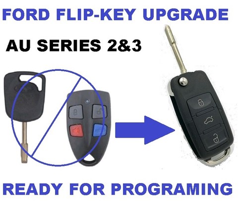 Remote flip Car key Suitable for Ford AU Falcon FPV XR6 XR8 Series 2 ...