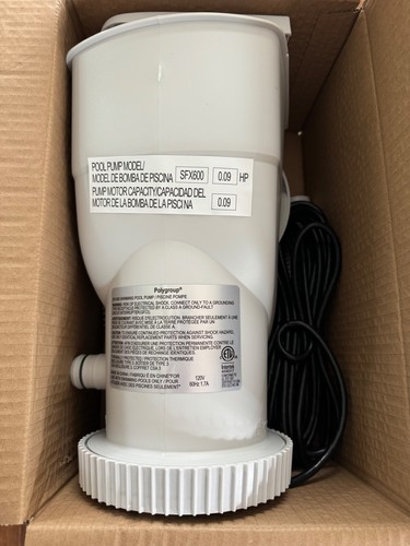 Summer Waves SFX600 Filter Pump for Above Ground Pools 0.9 HP | eBay