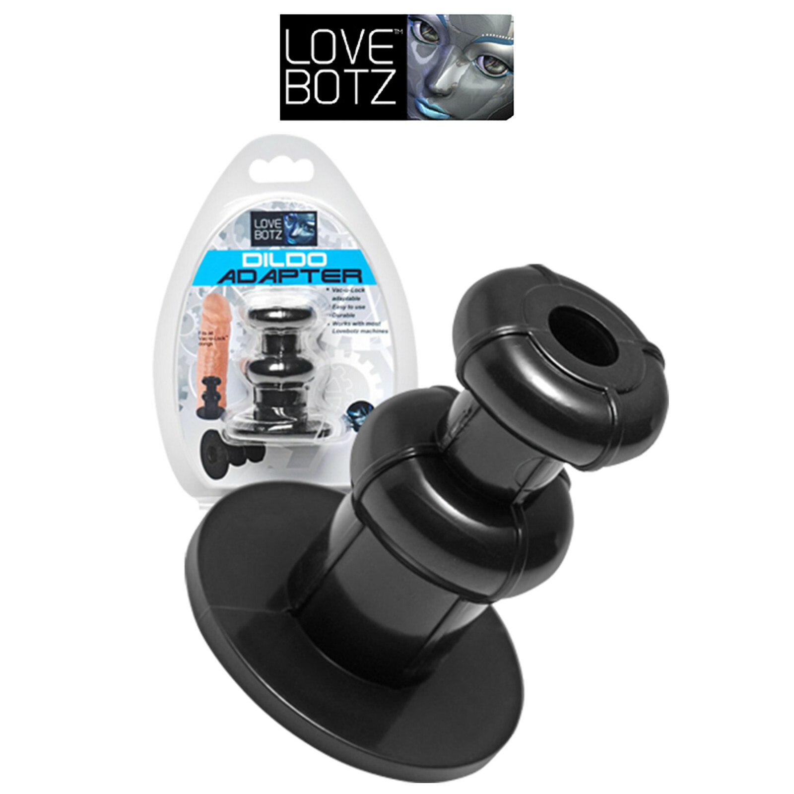 LoveBotz Fuck Dildo Adapter Vac-U-Lock Sex Machine Attachment ...