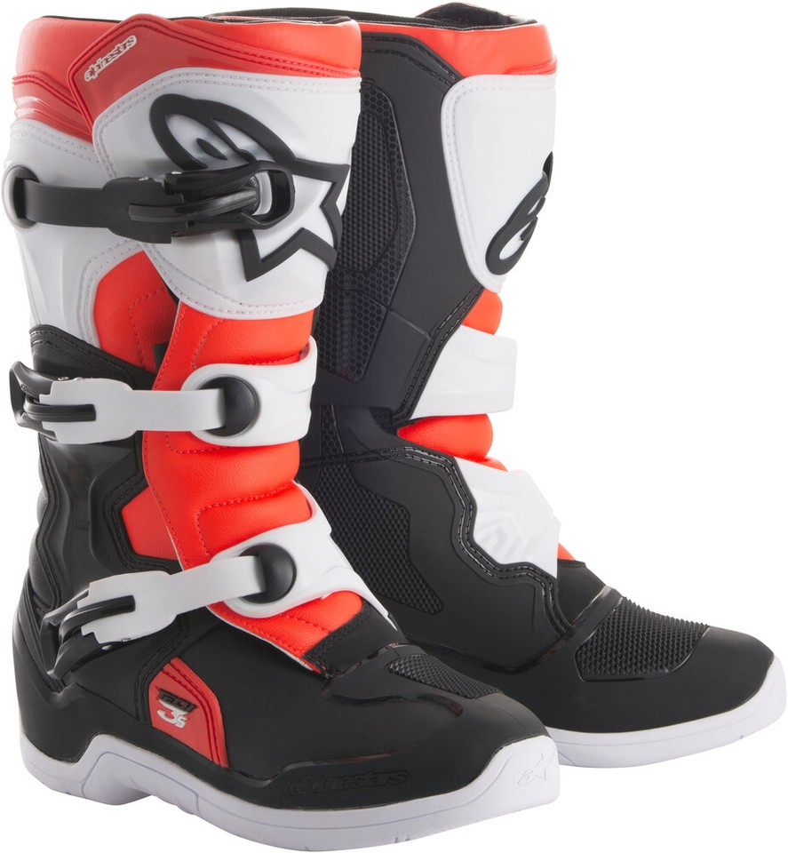 Alpinestars Tech 3S MX Riding Boots Youth Sizes Motocross Dirt Bike ATV ...