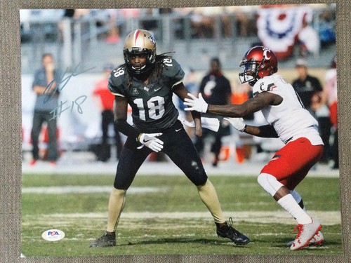 Shaquem Griffin SIGNED 11x14 Photo JSA UCF Knights Univ of Central ...