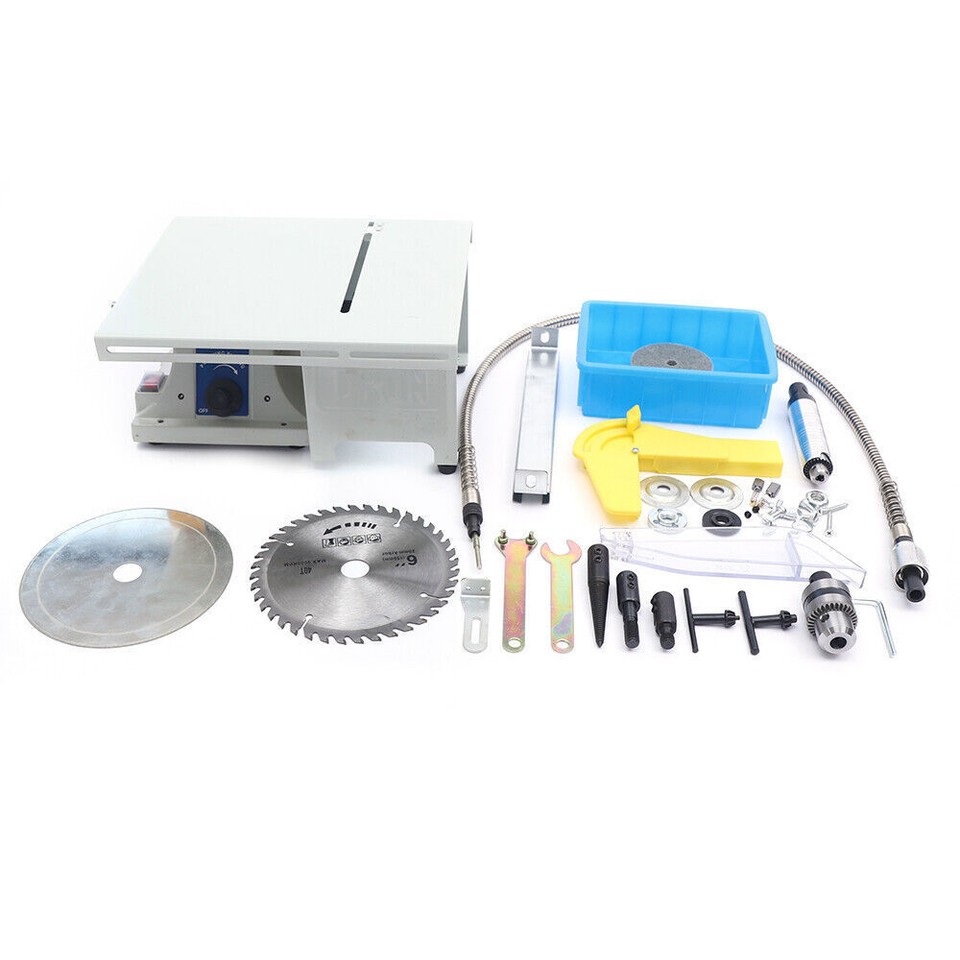110V Electric Rock Saw Rock Polisher Machine Gem Jewelry Rock Cutting ...