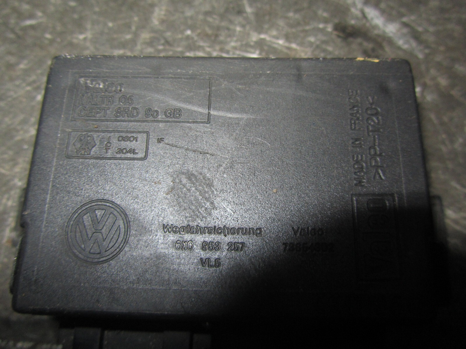 Vw polo lupo golf Immobilizer Control Module Unit Ecu Valeo WARRANTY ...