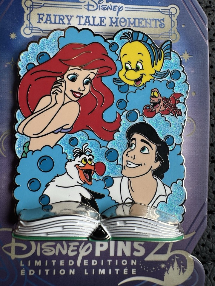 Disney Parks 2025 Fairy Tale Moments The Little Mermaid Ariel LE Pin IN ...