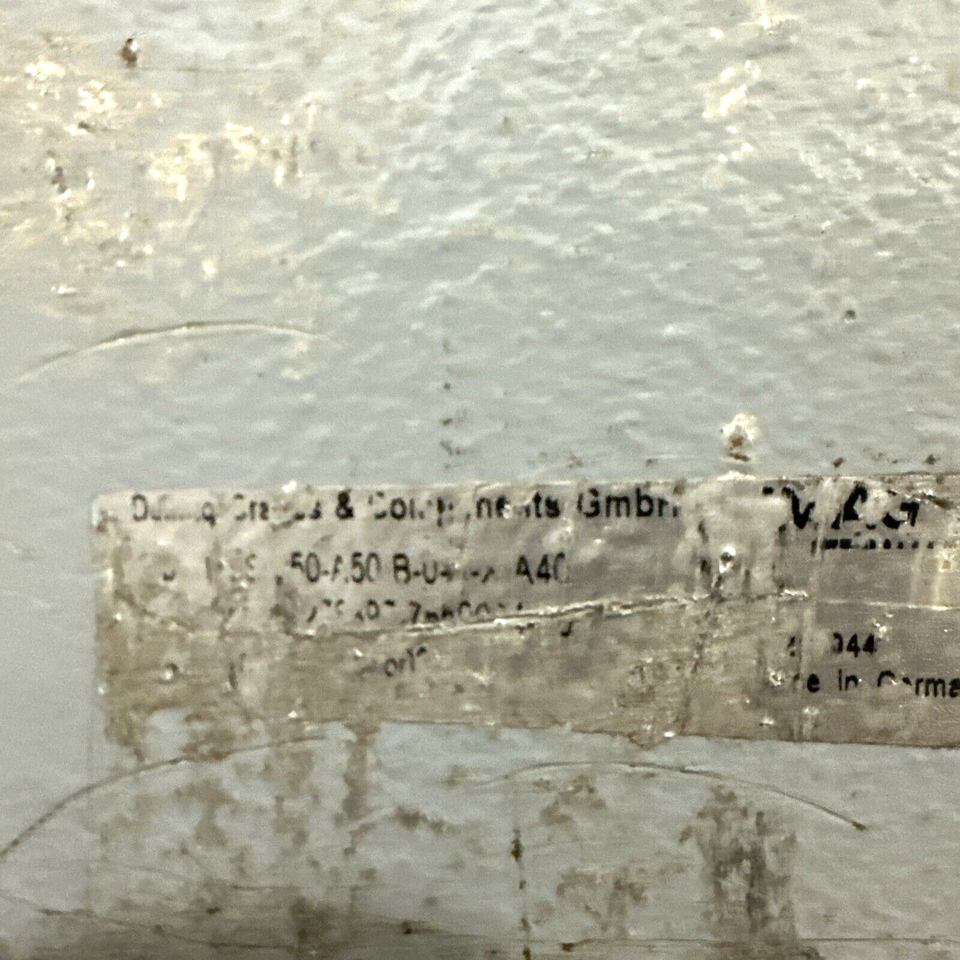 Demag Cranes Wheel Block System DRS-250-A50-B-0-K-X-A40 *New Old Stock ...