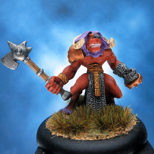 Painted I-Kore Celtos Miniature Moloch Fomorian Beastman | eBay