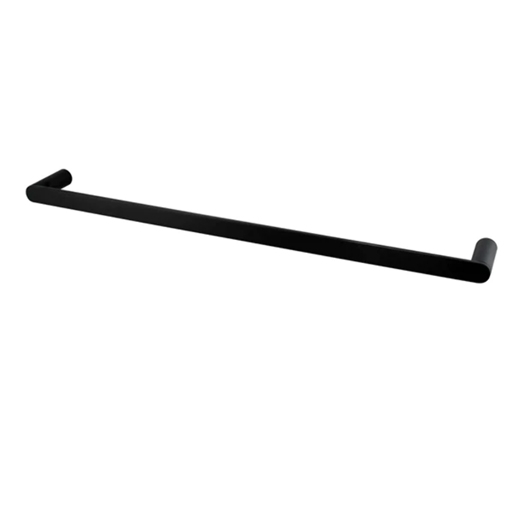 Black Towel Rail 800 Mm Stainless Steel Wall Mounted | eBay