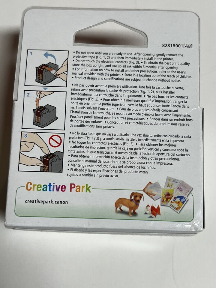 Canon Pixma CL-246 Color Ink Cartridge Sealed Genuine 932177570003 | eBay