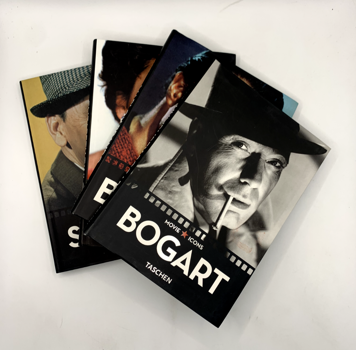 Lot of 4 TASCHEN Movie Icons Books: Bogart, Brando, Taylor, Sinatra | eBay