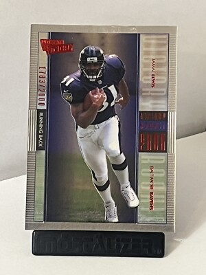 2000 Upper Deck Ultimate Victory Jamal Lewis Rookie SP 1783/2000 High ...