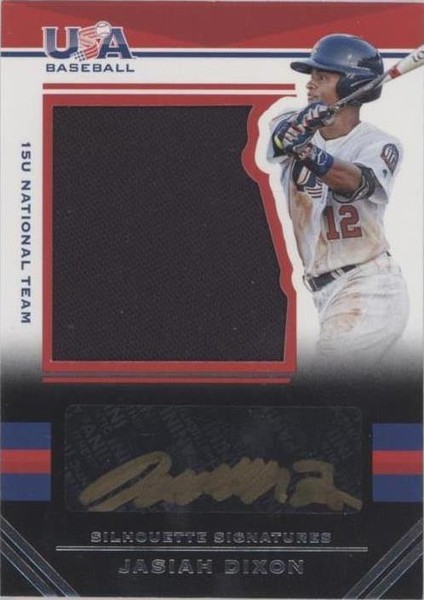 2017 Panini USA Baseball Stars & Stripes - Jumbo Swatch Silhouettes ...