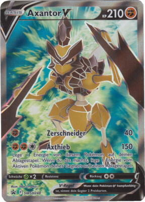 Pokemon SWSH248 - Axantor V - Promokarte | eBay