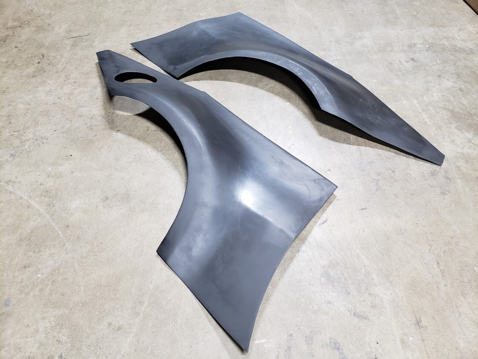 Battle Aero Nissan 350Z Rear Over Fenders Quarter Panels | FRP ...