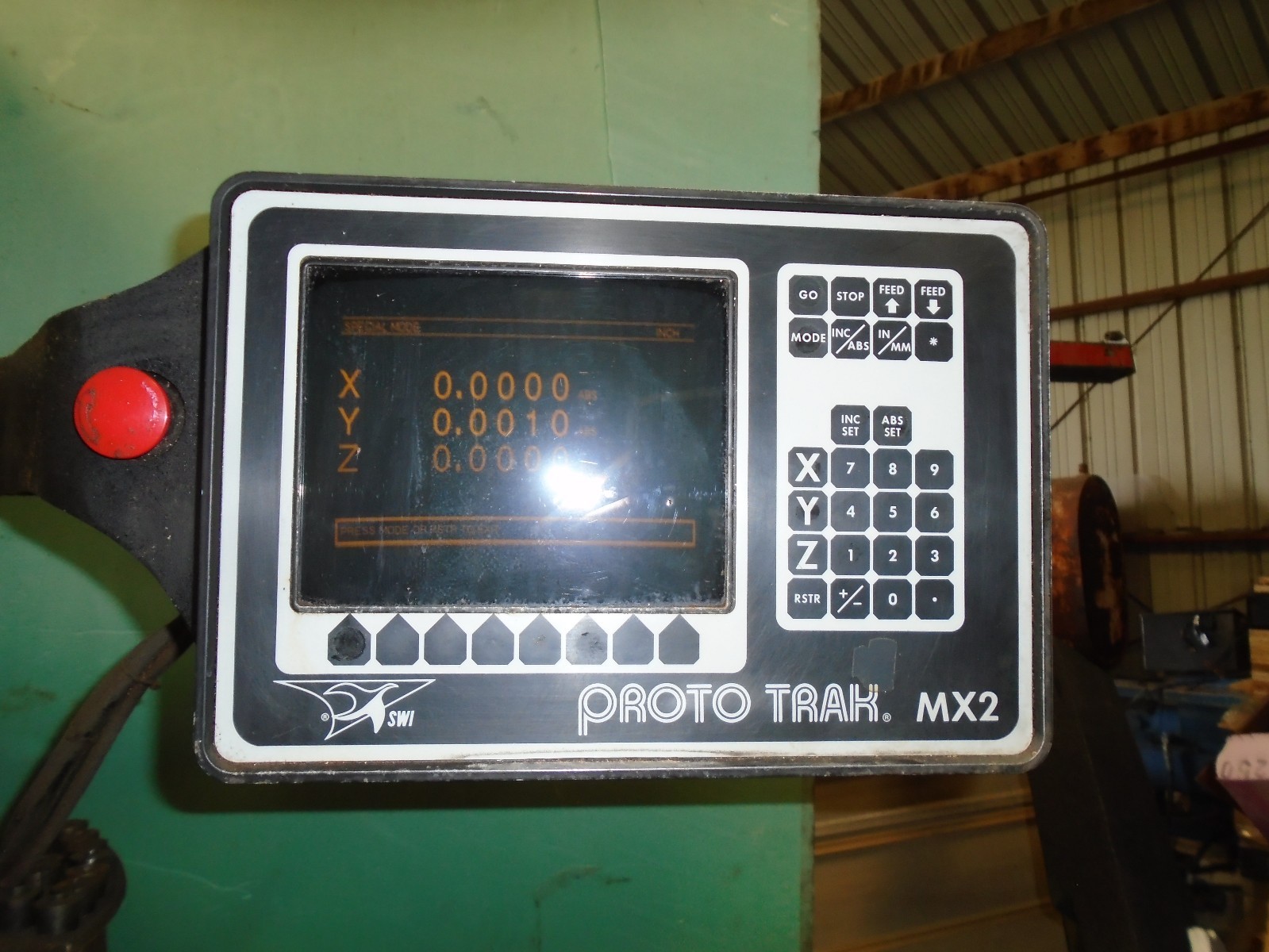 Prototrak CNC ACER KNEE MILLING MACHINE W/ SWI PROTOTRAK AGE 2 CONTROL ...