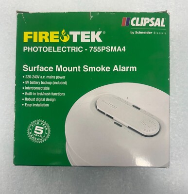 Photoelectric smoke alarm | eBay Australia