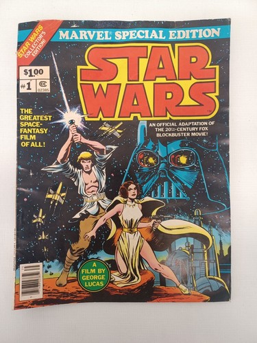 Star Wars #1 Marvel Special edition Treasury Large size Comic Book 1977 ...