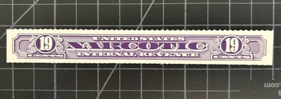 US Revenue - Narcotic - SC# RJA98B - MNH - Fresh - Premium Item - SCV ...