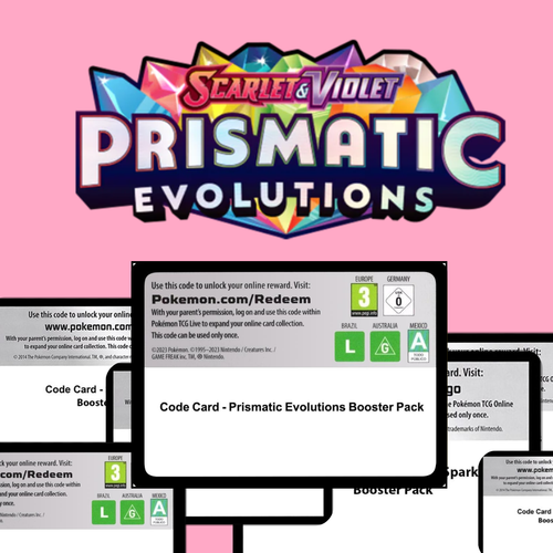 🌈 Lot of 10 Pokémon TCG Prismatic Code Cards – Digital Delivery | FAST & SECURE | eBay